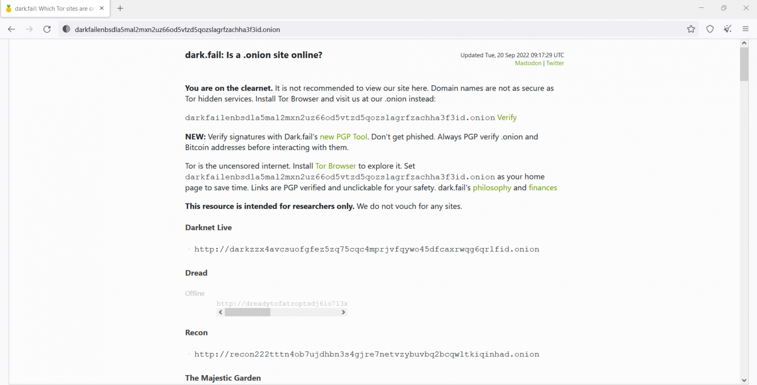 26 Top Onion Sites From Dark Web [Updated August 2023]