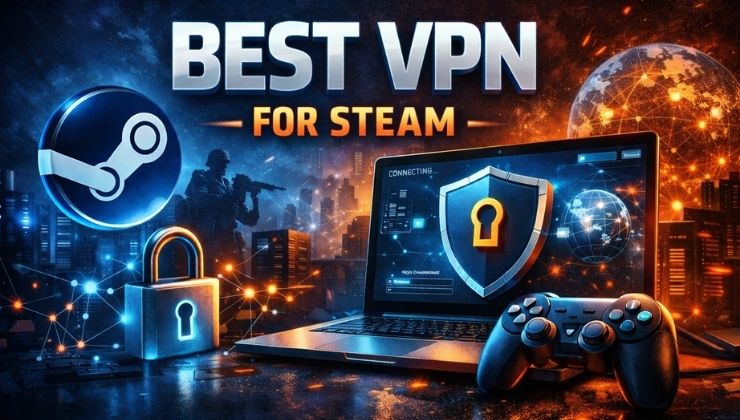 Best VPN for Steam: Play Securely, Avoid Region Locks & DDoS